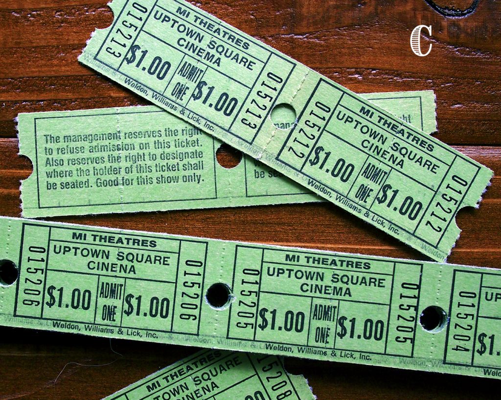 【SOLD OUT】VINTAGE TICKETS(2P) - THINGS 'N' THANKS