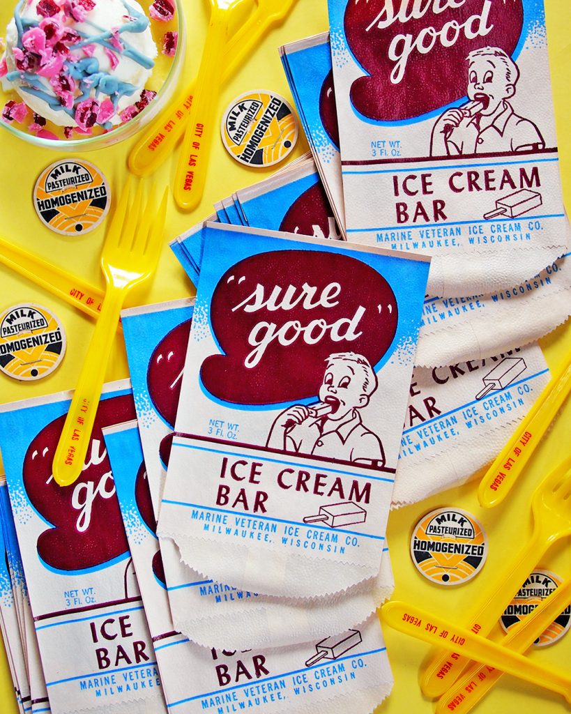 【SOLD OUT】ICE CREAM BAR BAGS(2P) - THINGS 'N' THANKS
