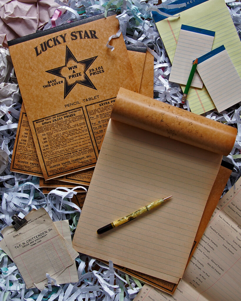 【SOLD OUT】1940’s DEADSTOCK!! NOTE PADS - THINGS 'N' THANKS