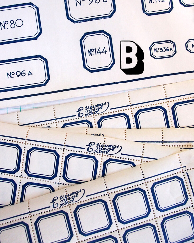 【SOLD OUT】GUMMED ＆ SEAL LABELS - THINGS 'N' THANKS